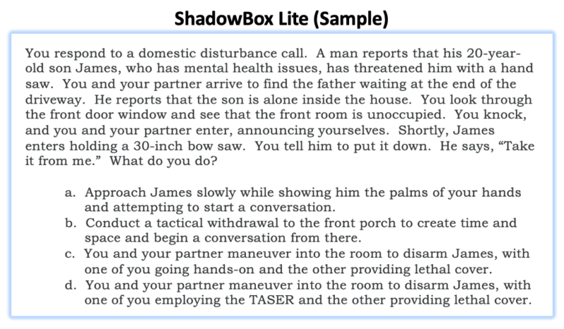 Situational Judgement Tests vs. ShadowBox: Surface similarities mask ...